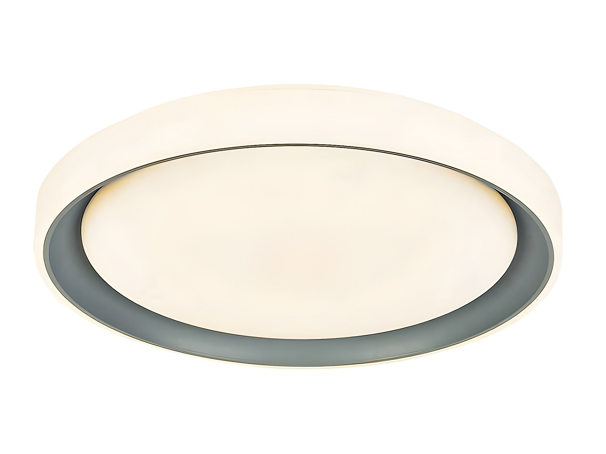 Plafon la serie Luanda 96w Gris con control remoto