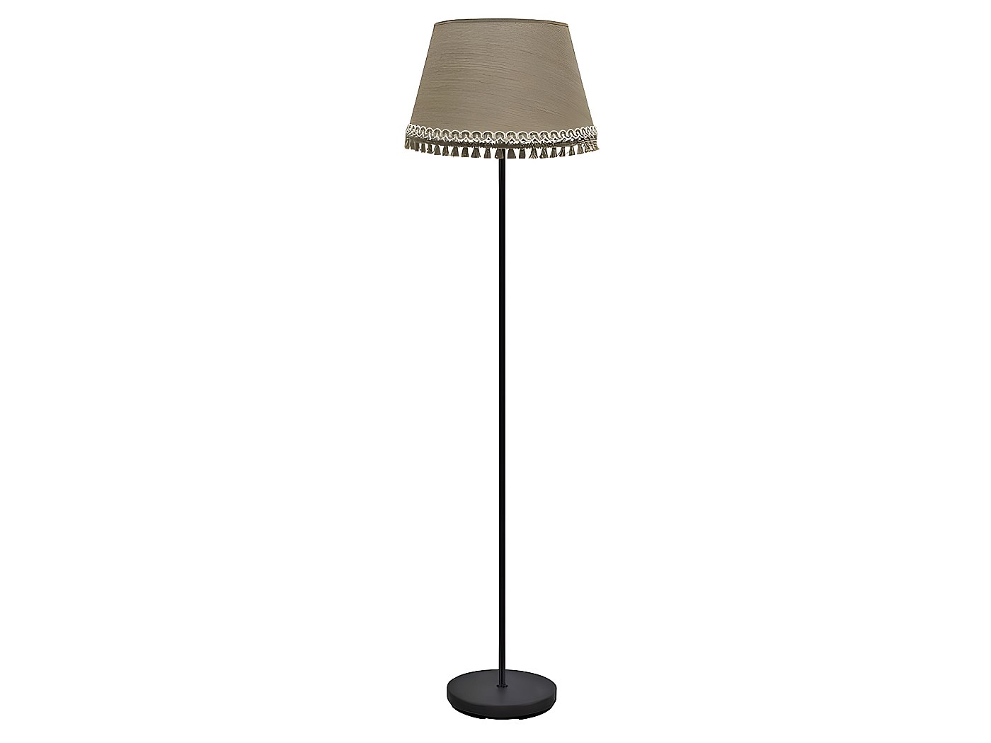 Lampada al salone nero della serie Ada FABRILAMP
