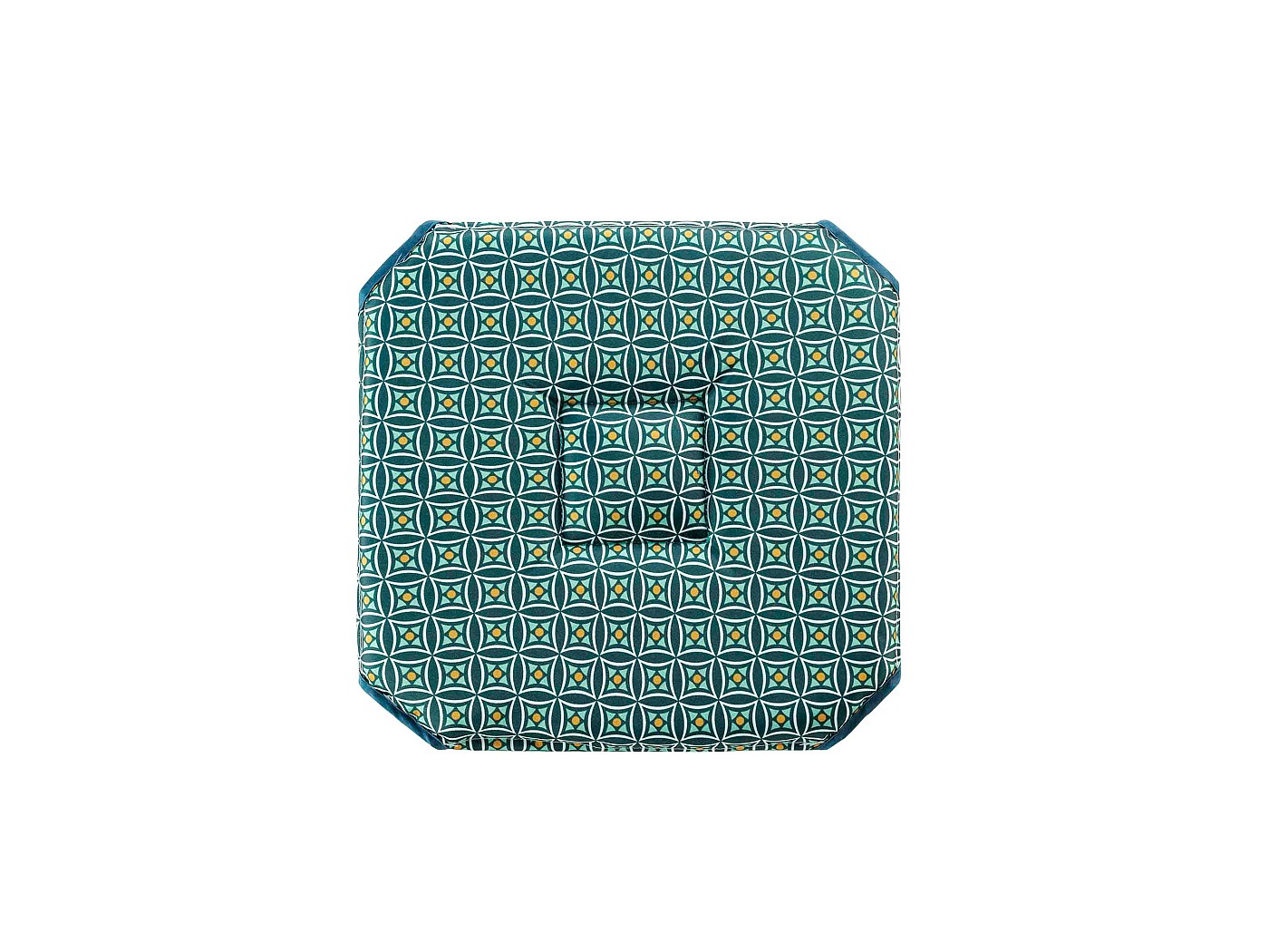 Galette de chaise 36 x 36 cm Havane kaki