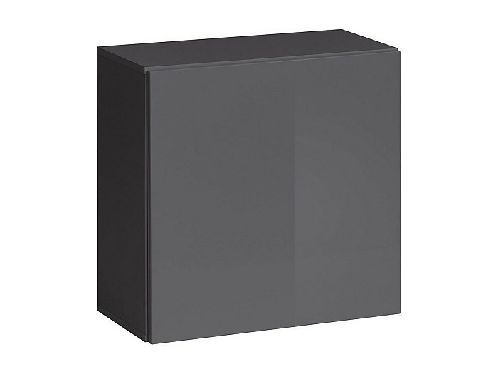 Mobile a cubo sospeso color grigio 60x60cm per soggiorno collezione SWITCH.