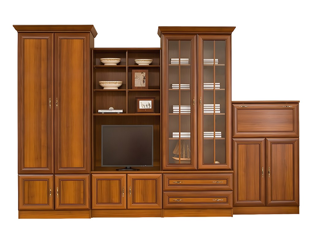 MARYAM | L'ensemble de meubles salon | Style classique | Mur TV ...