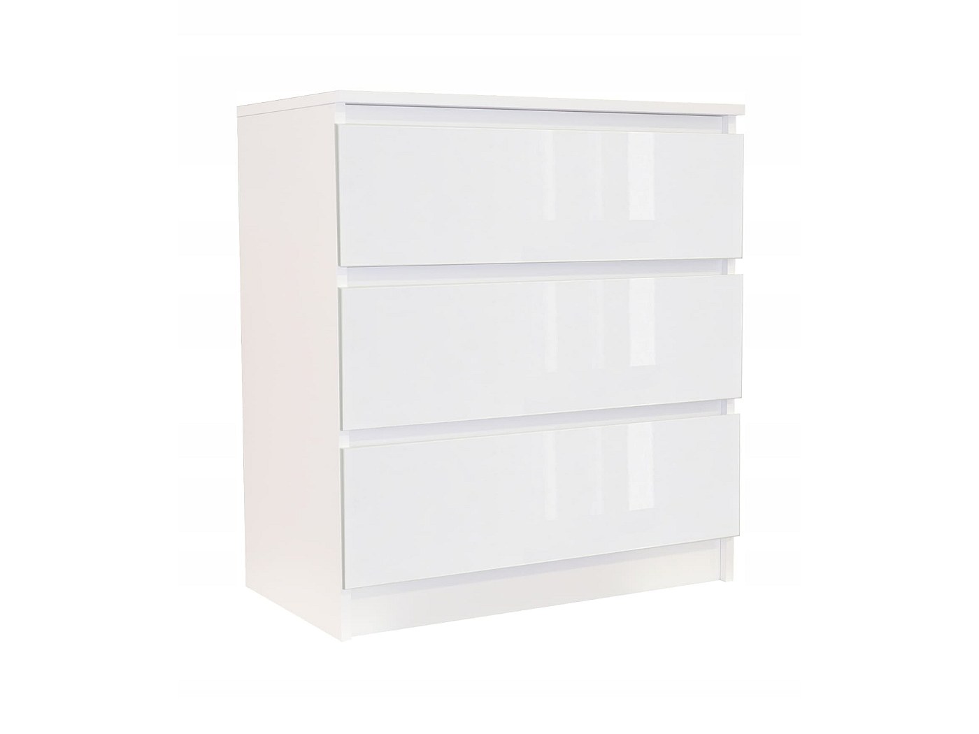 CLEO - Commode de chambre 3 tiroirs - Dimensions 60x35x77 cm - Meuble ...