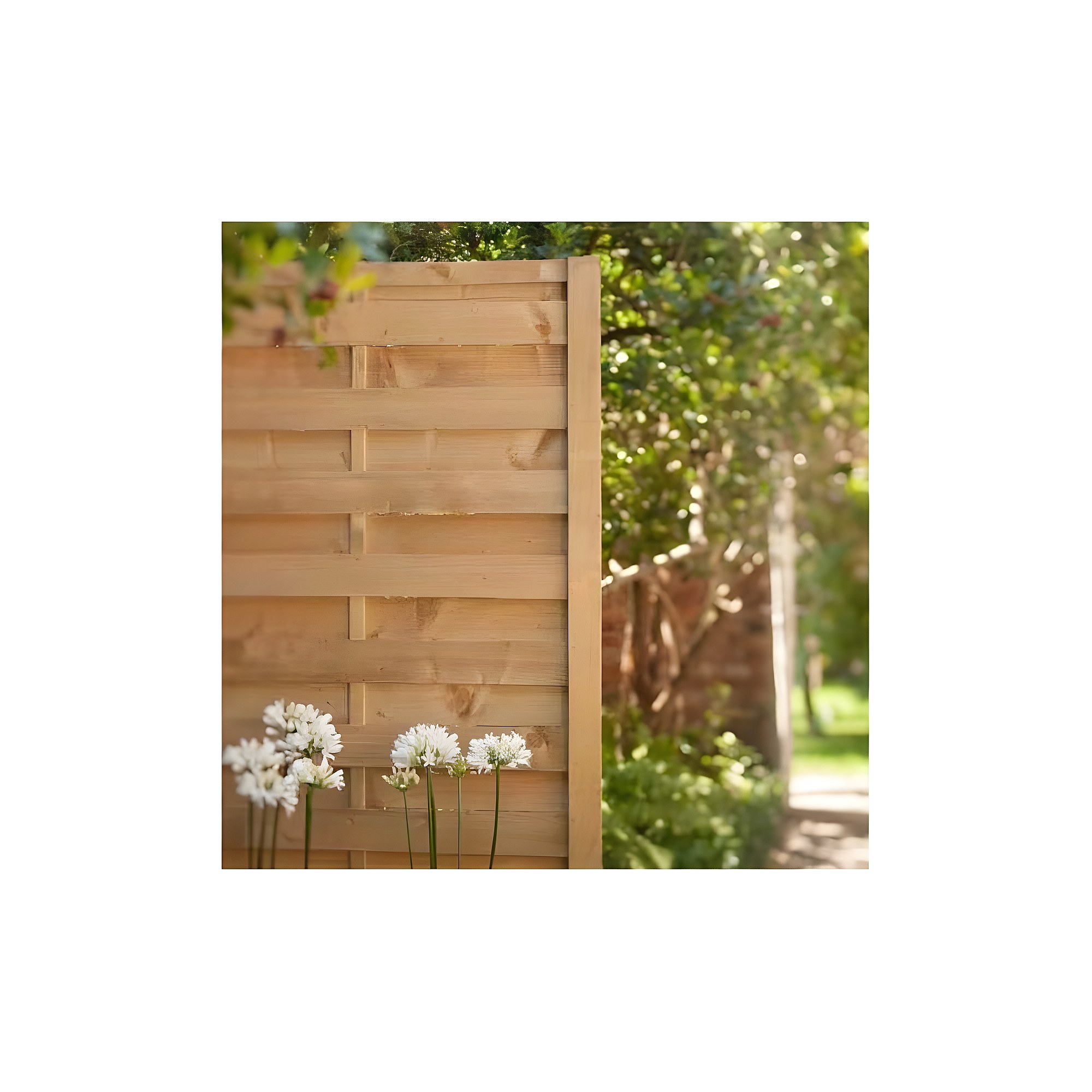 Panneau claustra en bois Garden Panel Longueur 90 cm