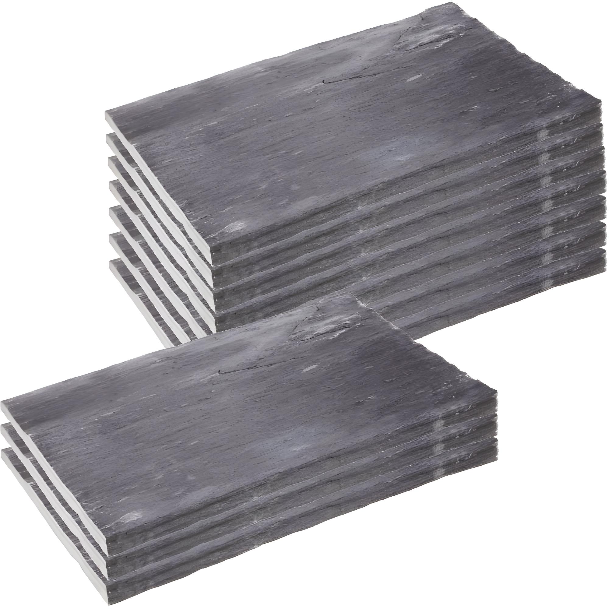 Palis de schiste ton ardoise Lot de 10 Palis de schiste ton ardoise Lot de 10