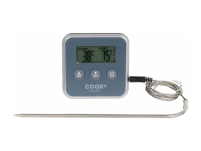 Termometro con sonda e timer elettronico