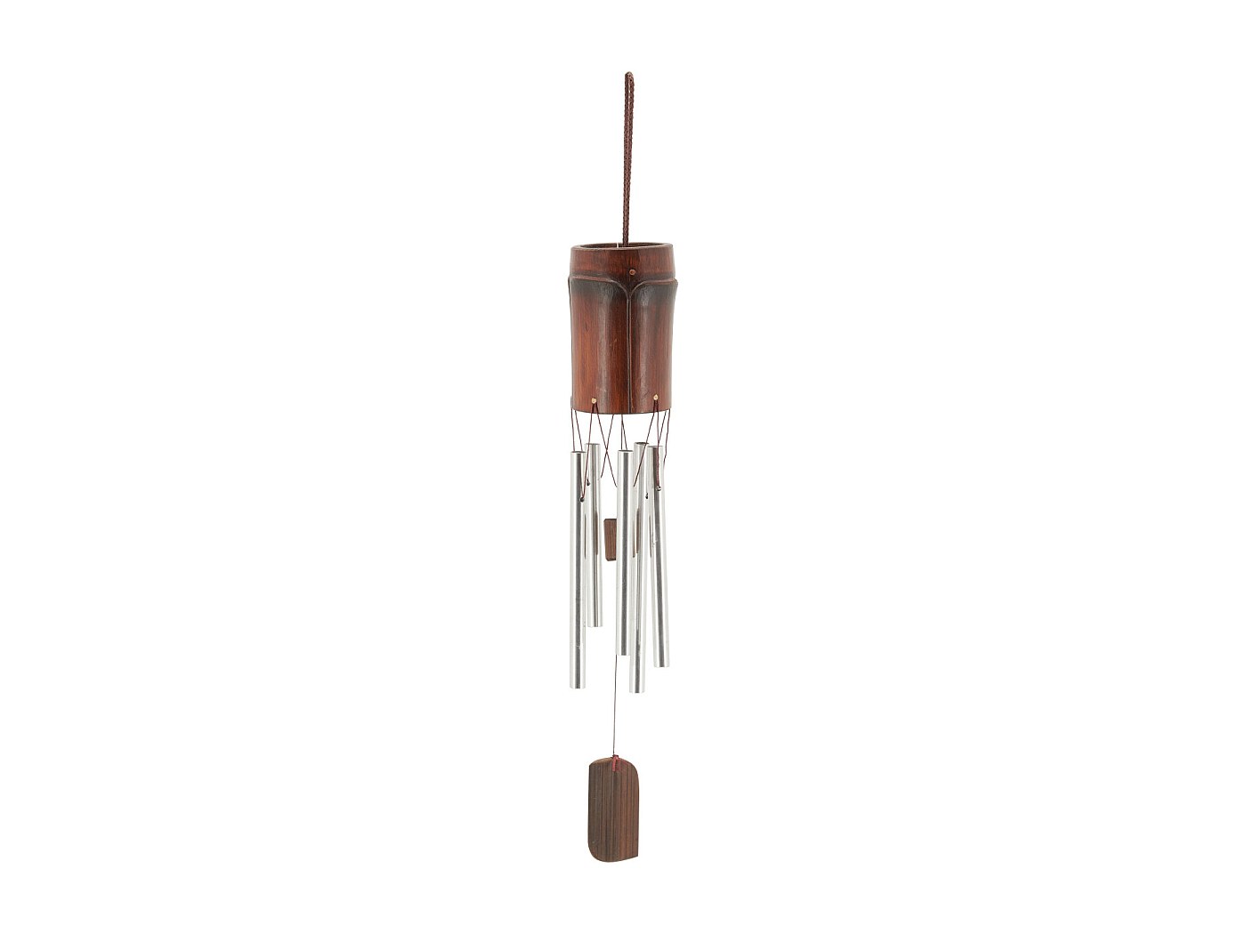 Carillon en bambou et métal 45 cm