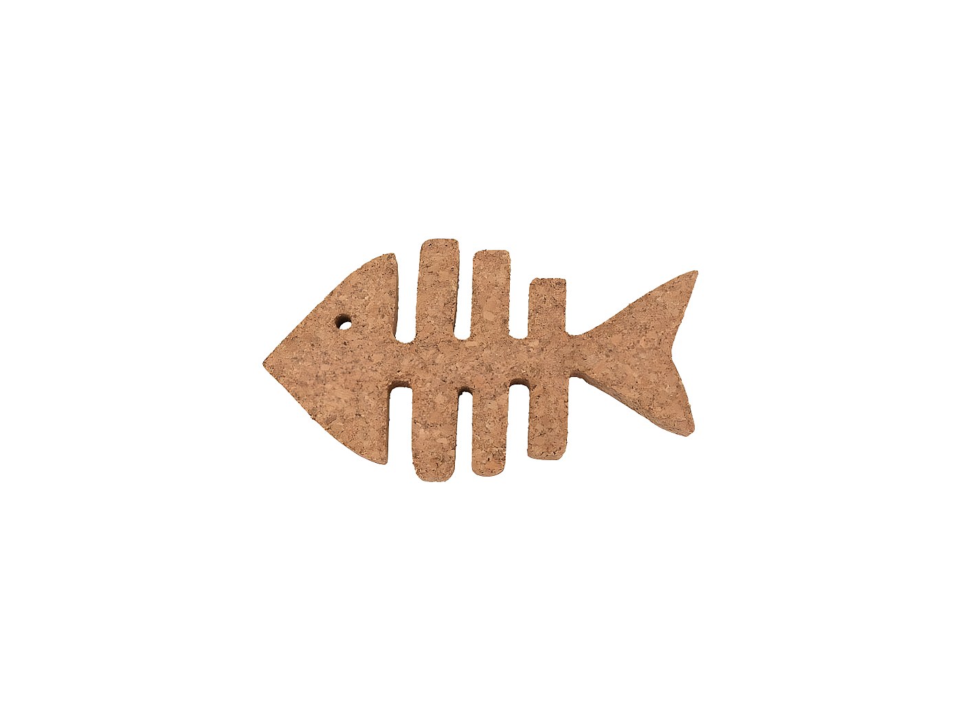 Dessous de plat en liège Arêtes de poisson 24 x 14 cm