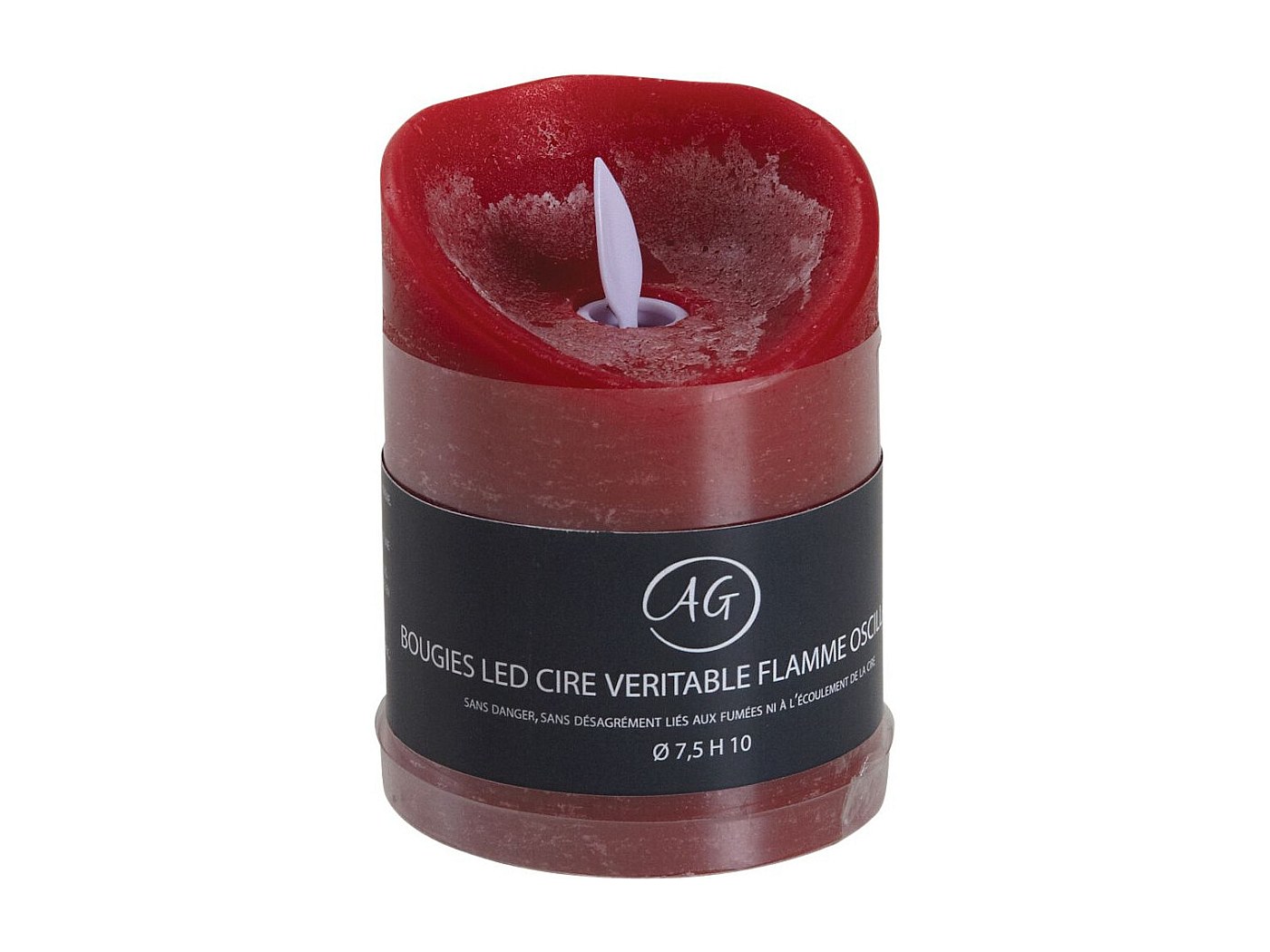 Candela LED profumata ai frutti rossi Modello piccolo