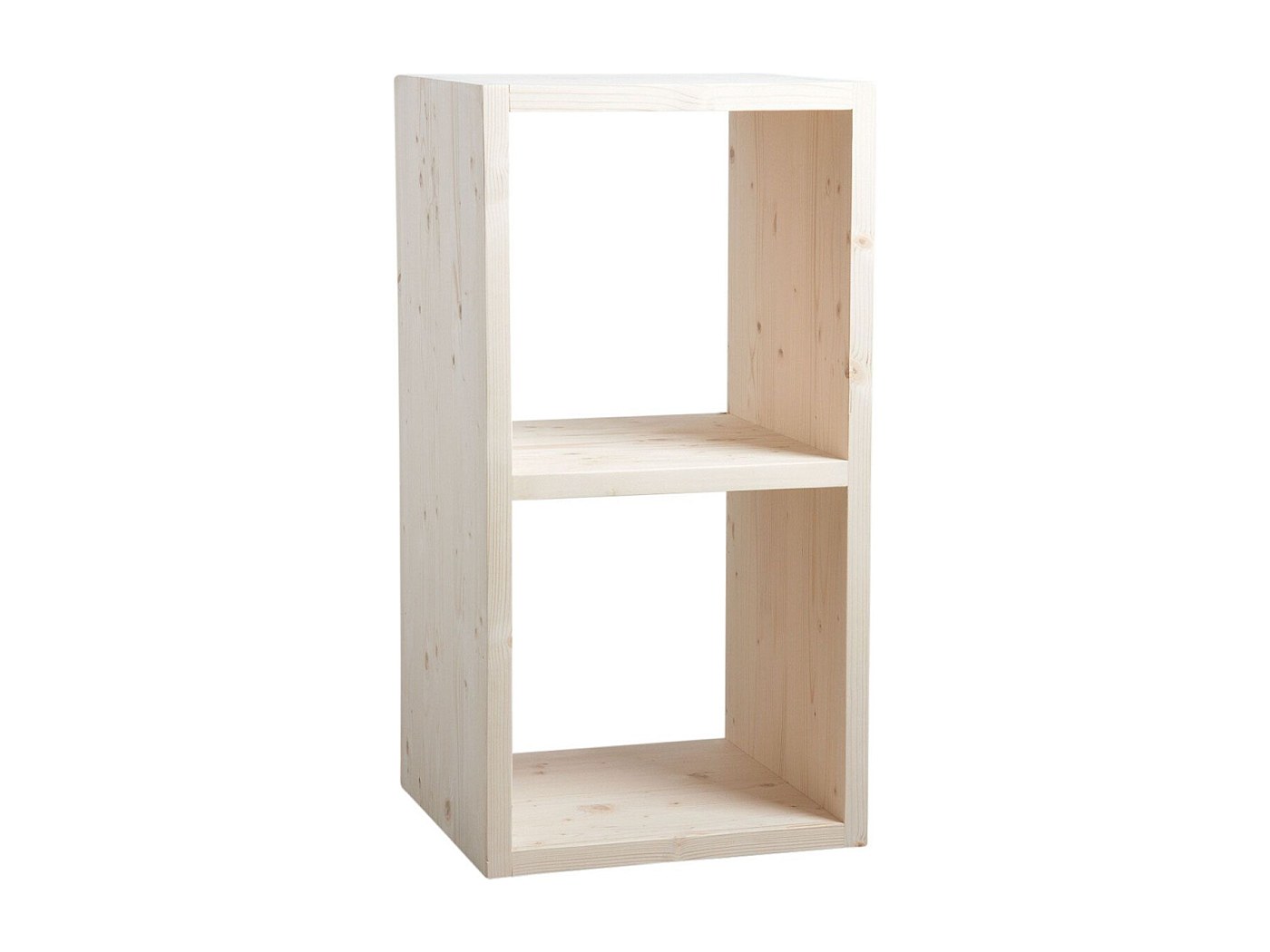 Scaffale modulare 2 posti in abete rosso 2 posti