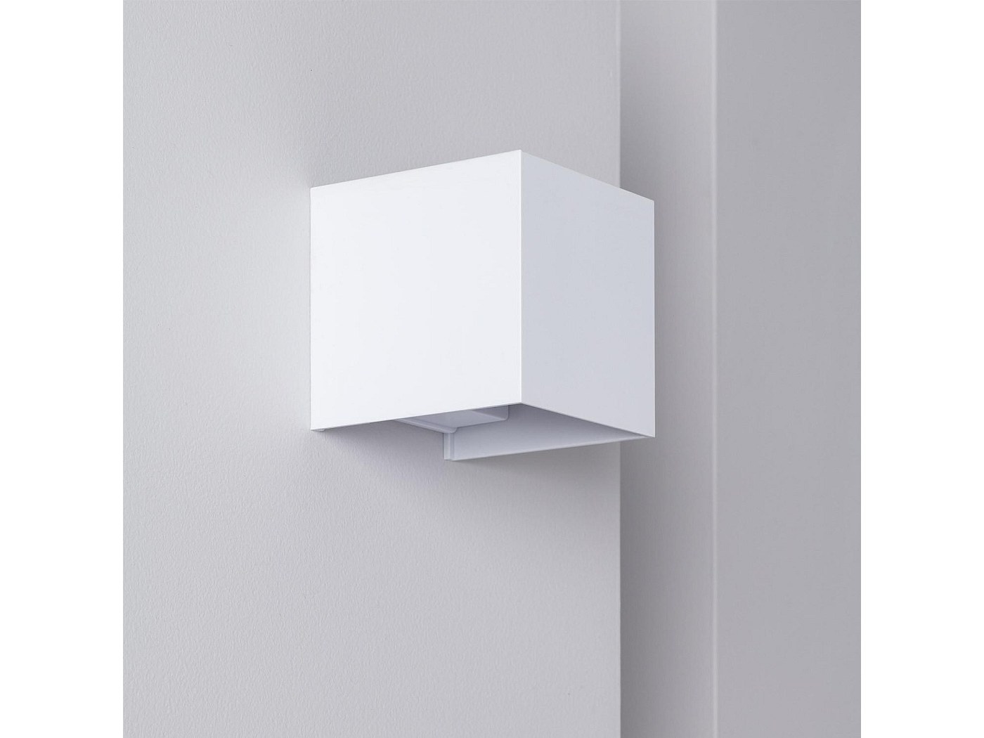 Aplique de Pared Exterior LED 6W Iluminación Doble Cara New Eros Blanco Blanco Neutro 4000K