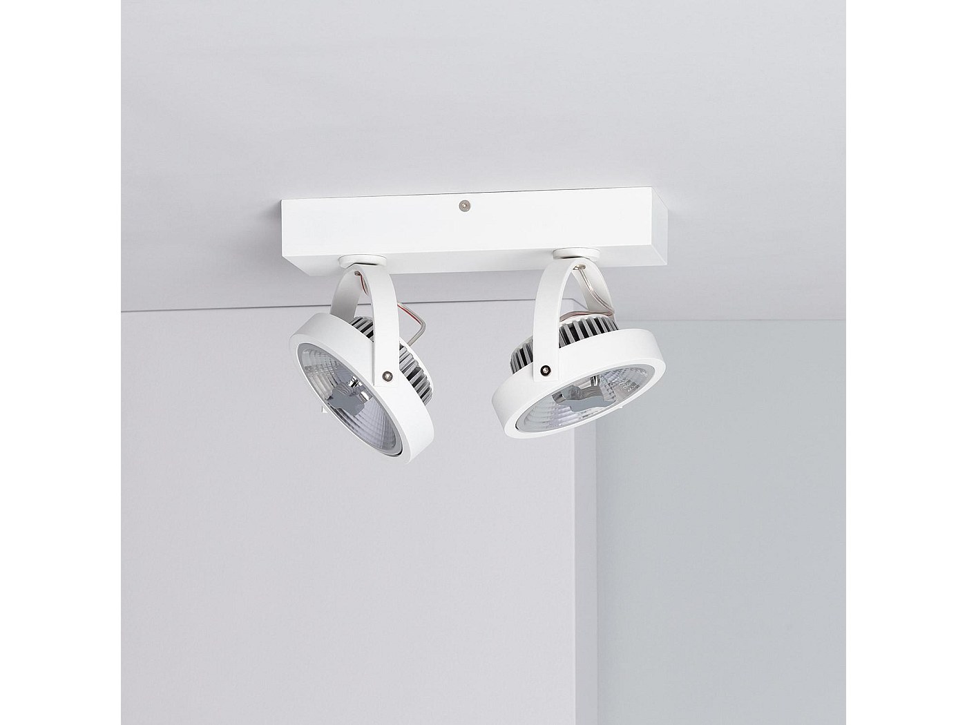 Spot LED 30W CREE en Saillie Orientable AR111 Dimmable Blanc Blanc ...