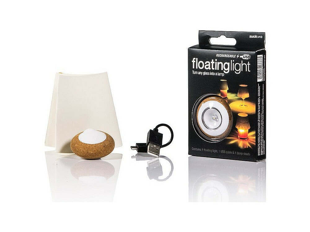 Lampe flottante rechargeable