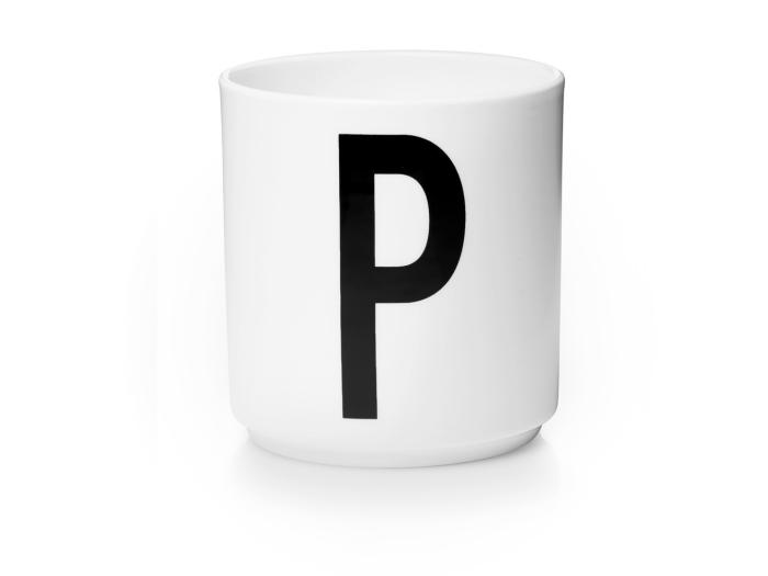 Tasse Blanche Design Letters
