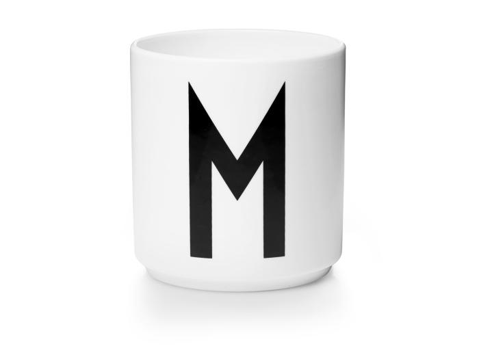 Tasse Blanche Design Letters