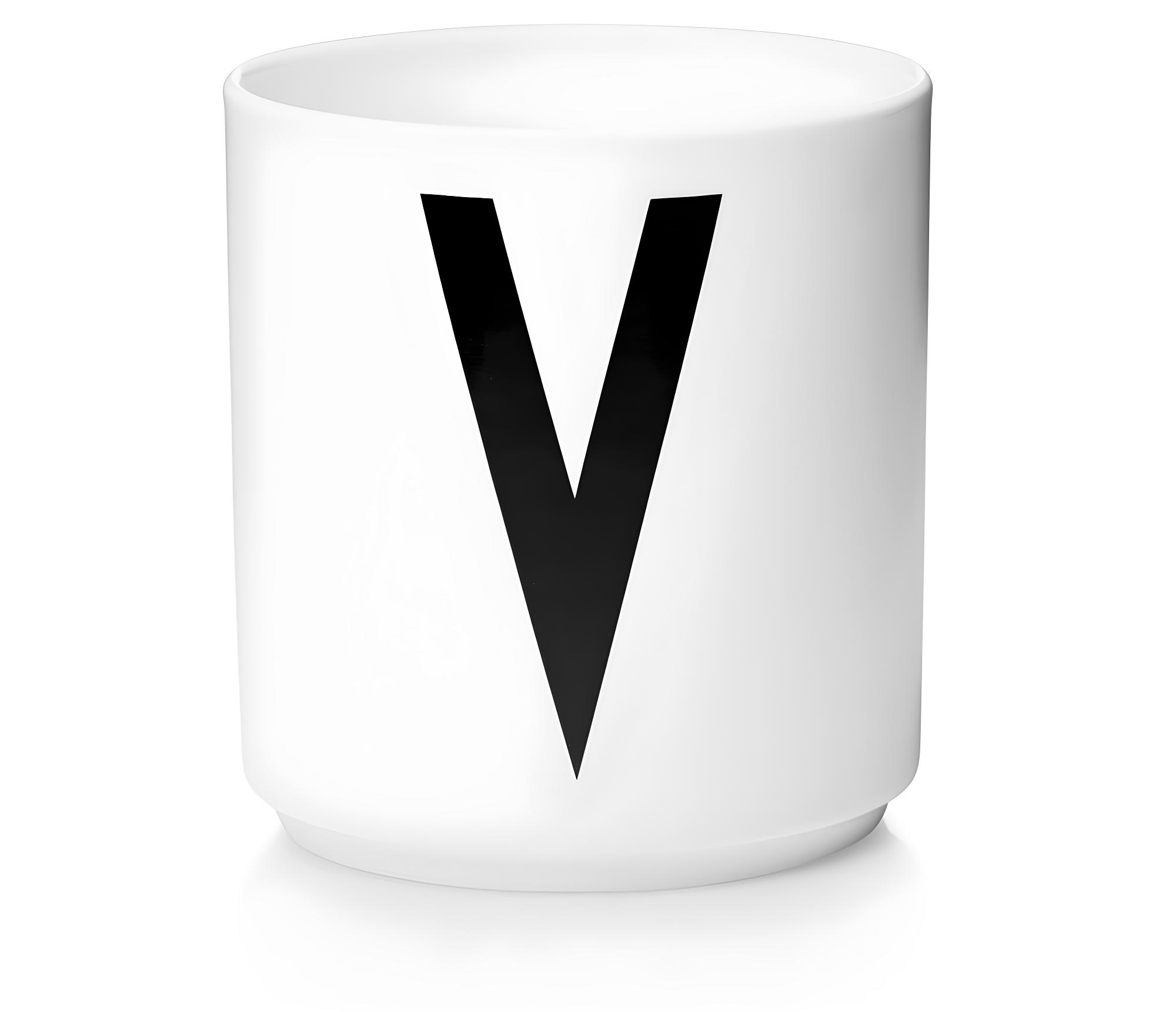Tasse Blanche Design Letters
