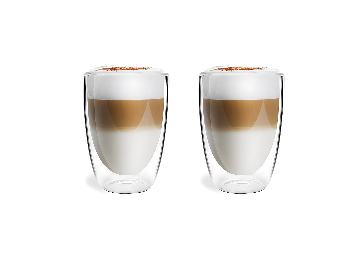 Set de 2 tasses double paroi 320ml
