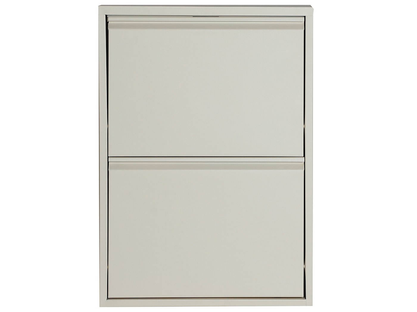 Zapatero, de Acero, en color Beige, de 50x15x71cm