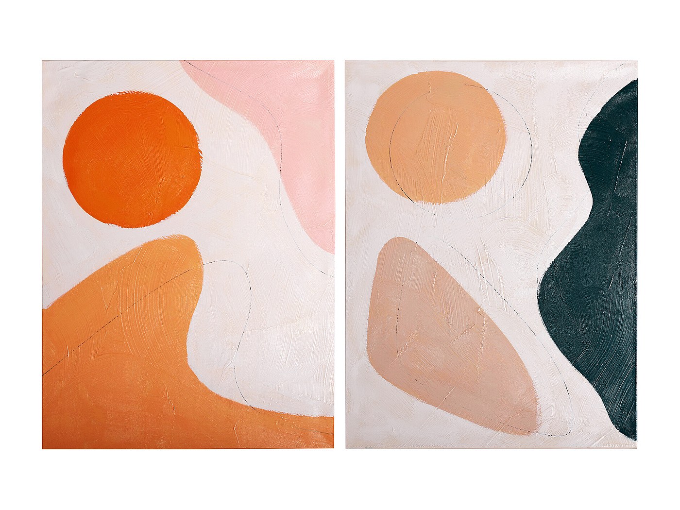 Lienzo, de Lienzo, en color Multicolor, de 60x4x80cm