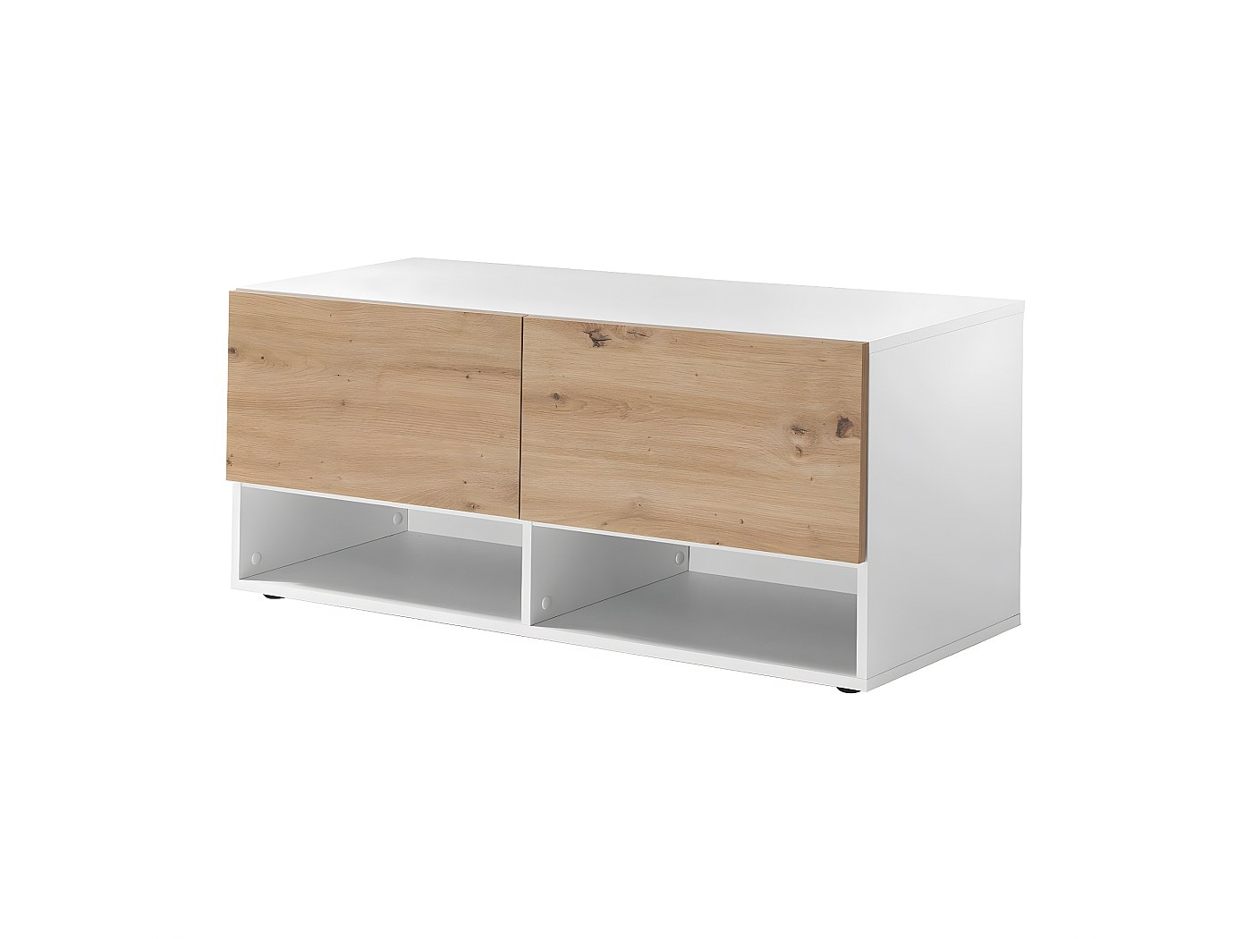 Schuhschrank 2 Schubladen Belm 9 - L109 x H46 cm