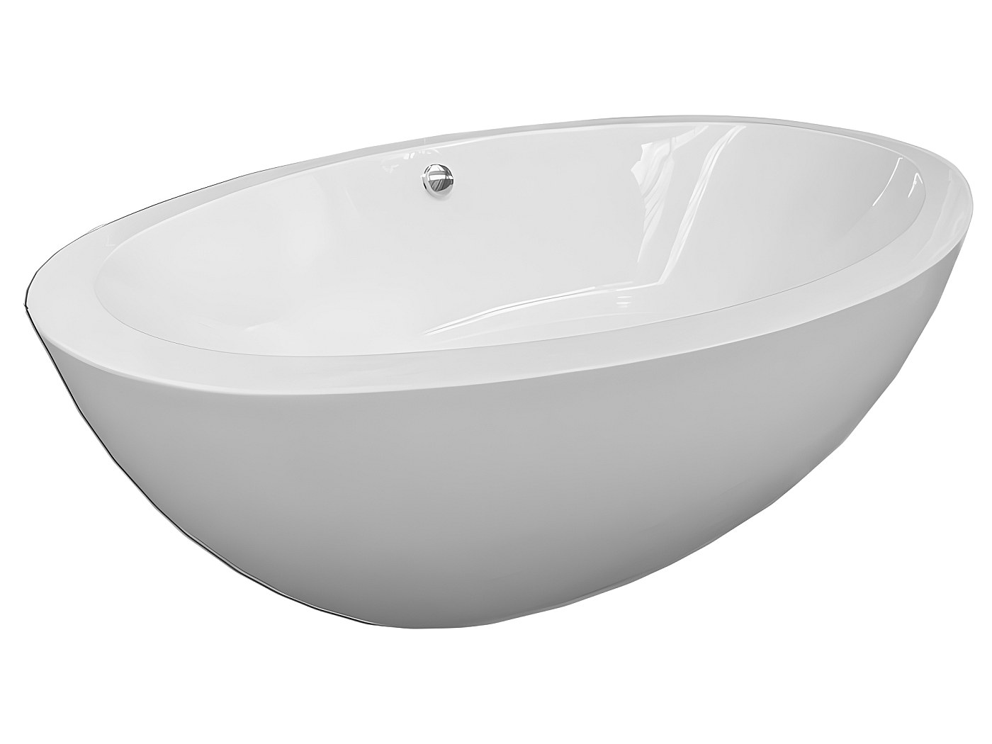 Vasca freestanding bianca 190 X 120 cm – Melody