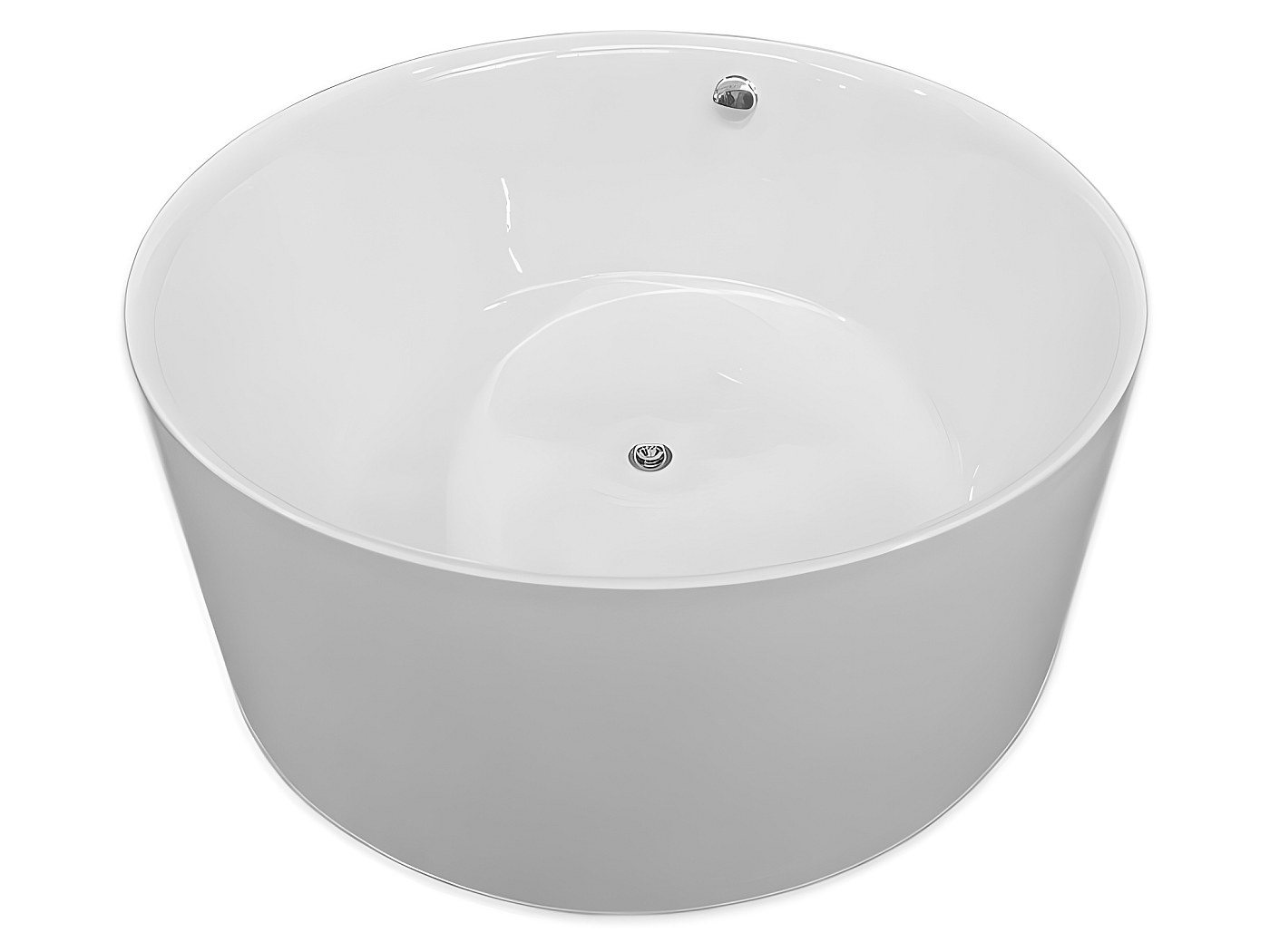 Vasca freestanding bianca diametro 134 X 60 cm – Mercy