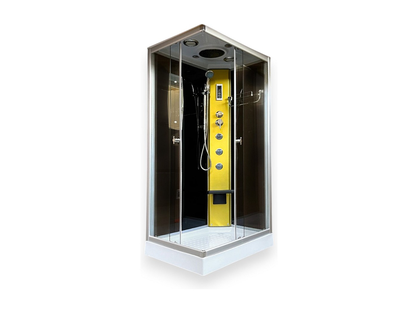 Cabina de ducha hidromasaje 100 x 70 cm - Venus