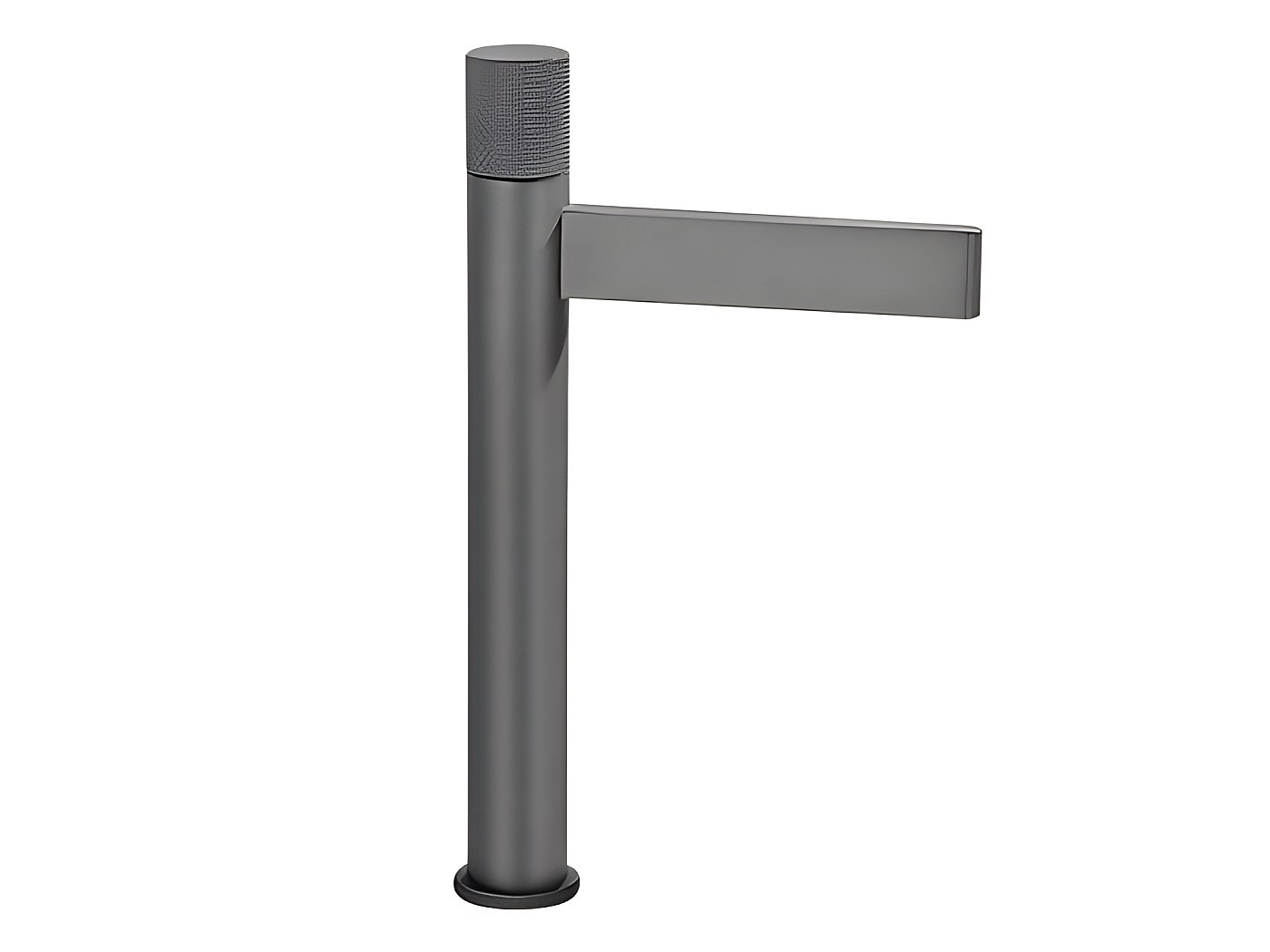 Robinet mitigeur lavabo haut Gun métal - Sham