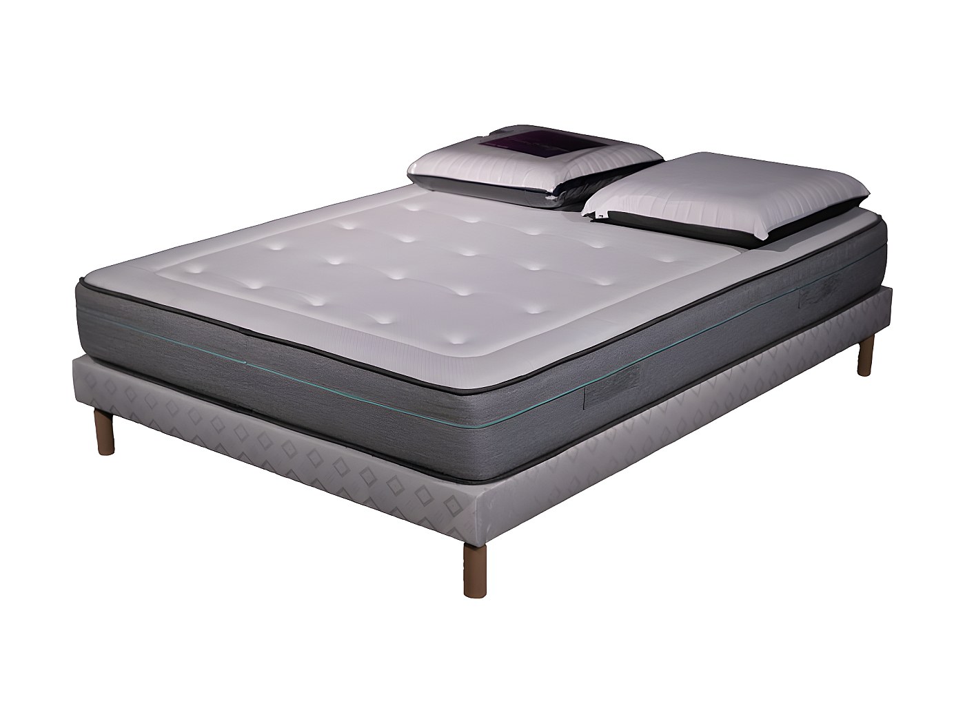 Ensemble Dream mousse accueil mémoire - 160x200 avec 2 Oreiller visco ...