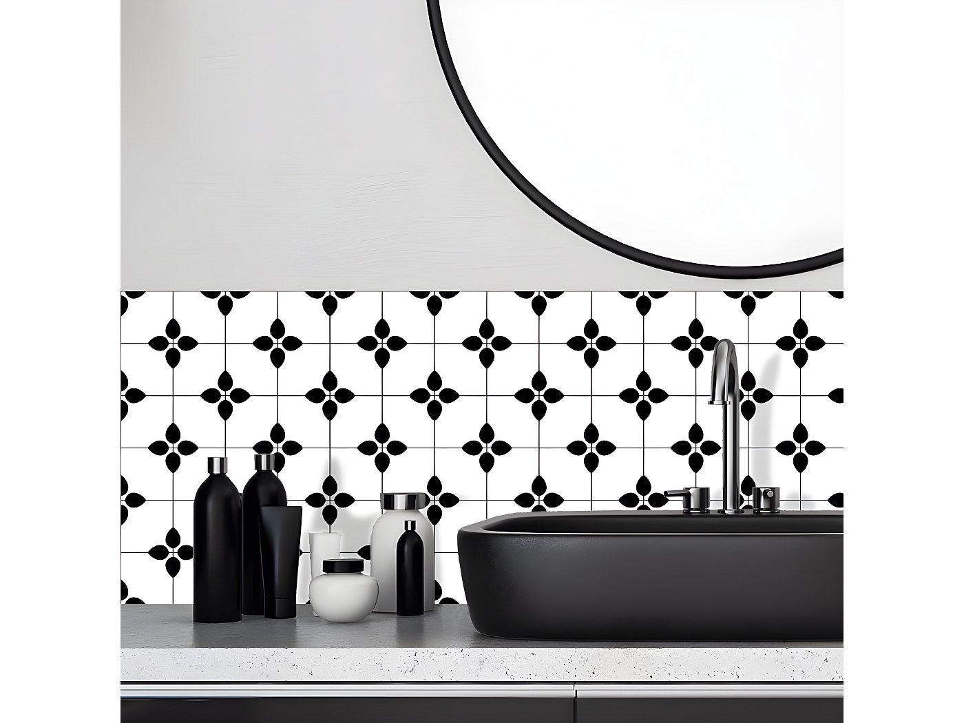 Bandeau PVC lot de 2 : L 70cmxH 30cm - Sheffield - PVC