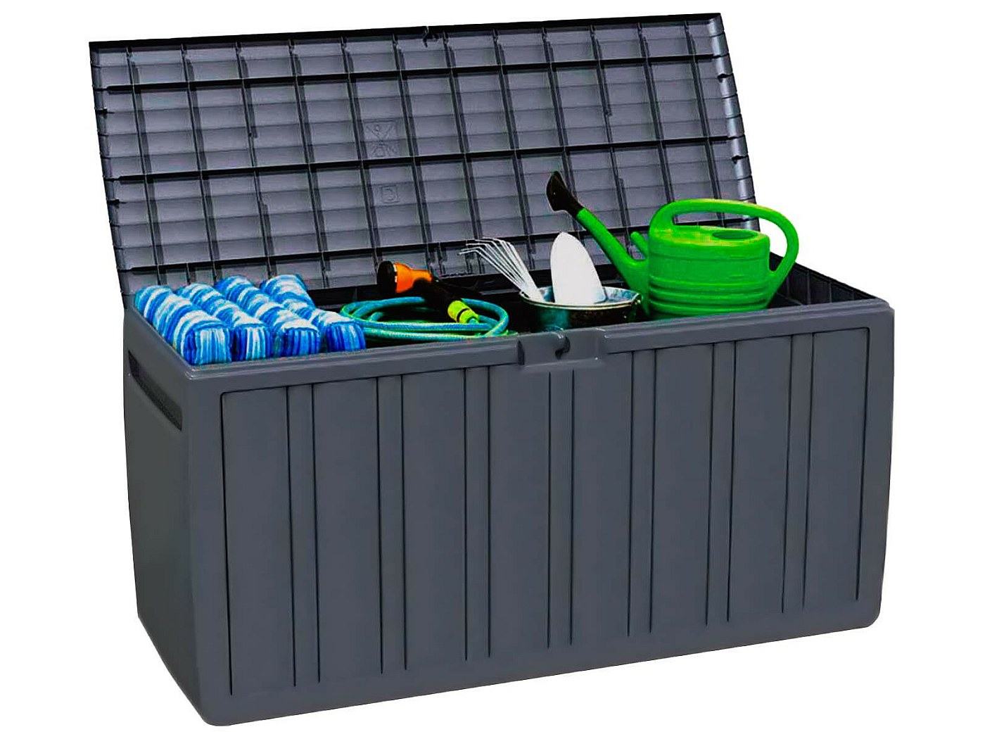 Bac de stockage extérieur 270 Litres Résine 117x45.5x57cm O91