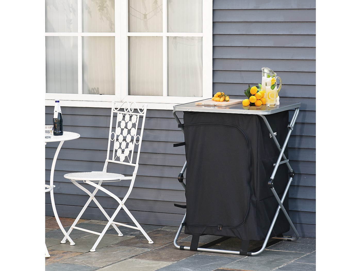 Armario de camping 58x65x93cm negro A20-197