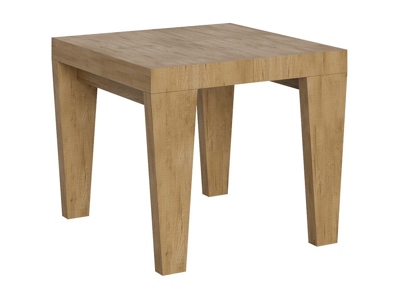 Table extensible 90x90/246 cm Spimbo Chêne Nature