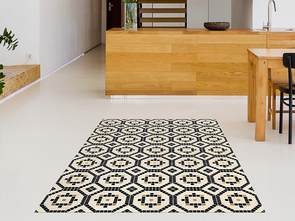 Dywan Prostokątny Czarny