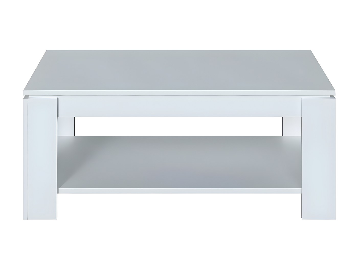 Table basse à plateau relevable avec double plateau L102 cm - Ambit