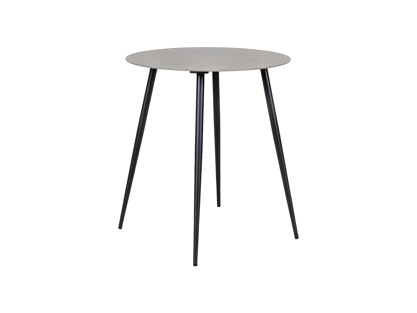 Lazio café tafel Ø60cm grijs.