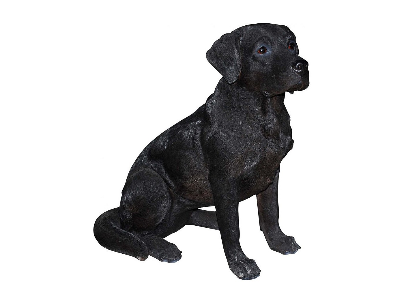 Labrador seduto in resina 54 cm