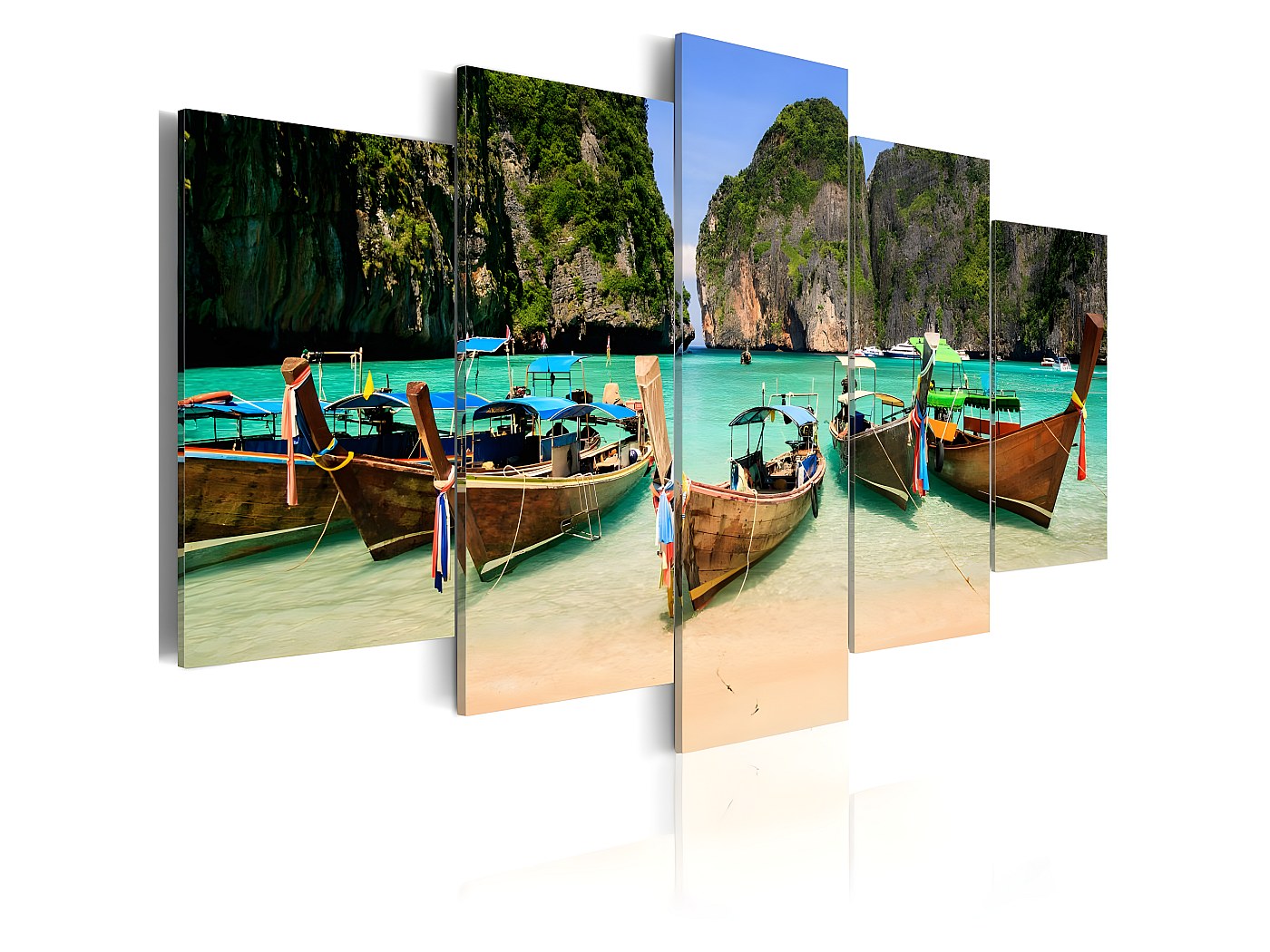 Tableau - A Patch of Paradise 200x100 cm