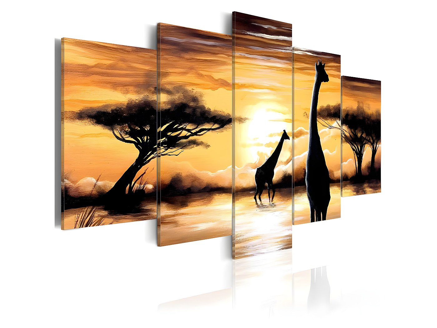 Tableau - Wild Africa 100x50 cm