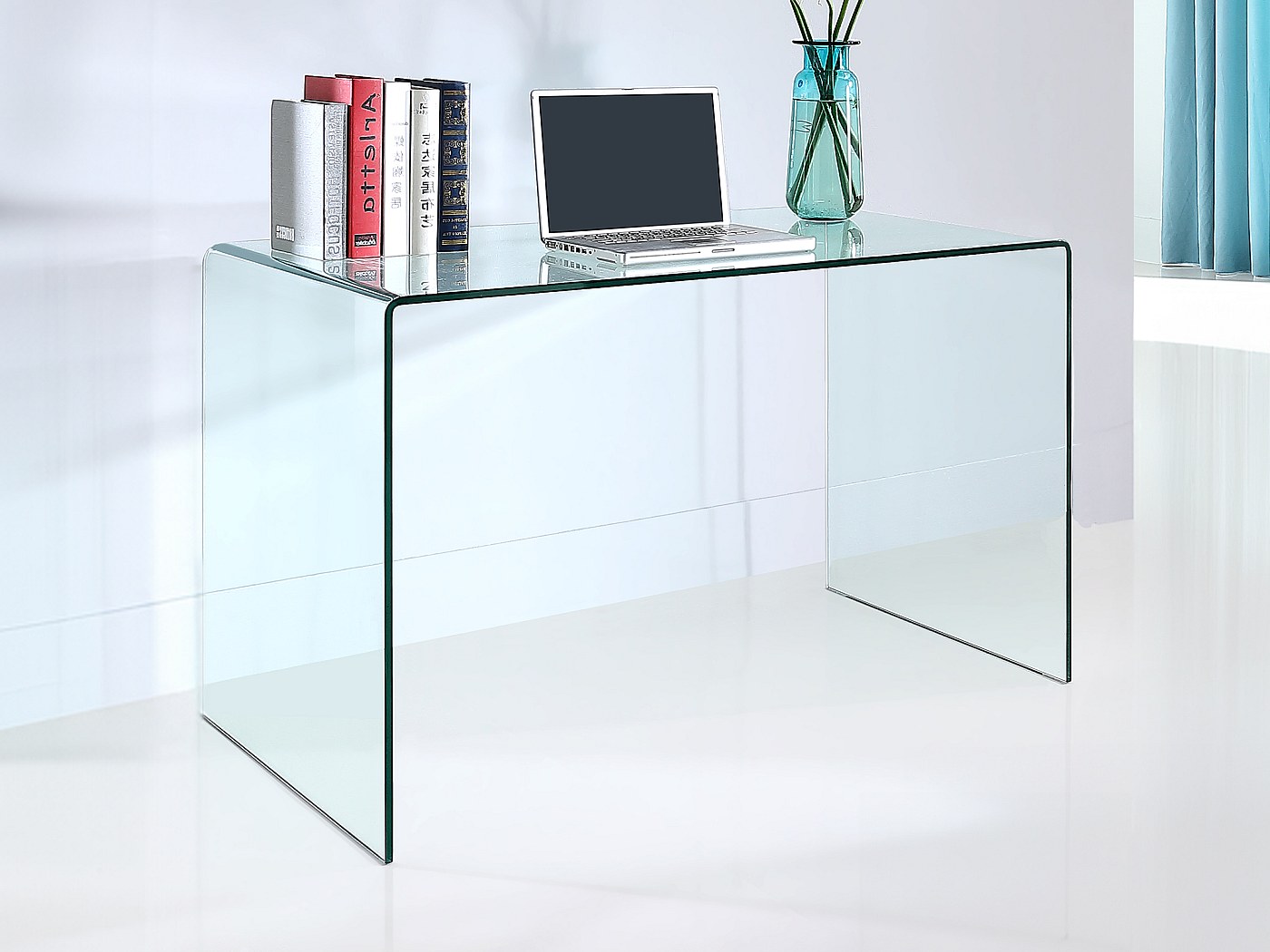 Schreibtisch - gebogenes Glas - ELSTRON jetzt günstig und bequem online ...