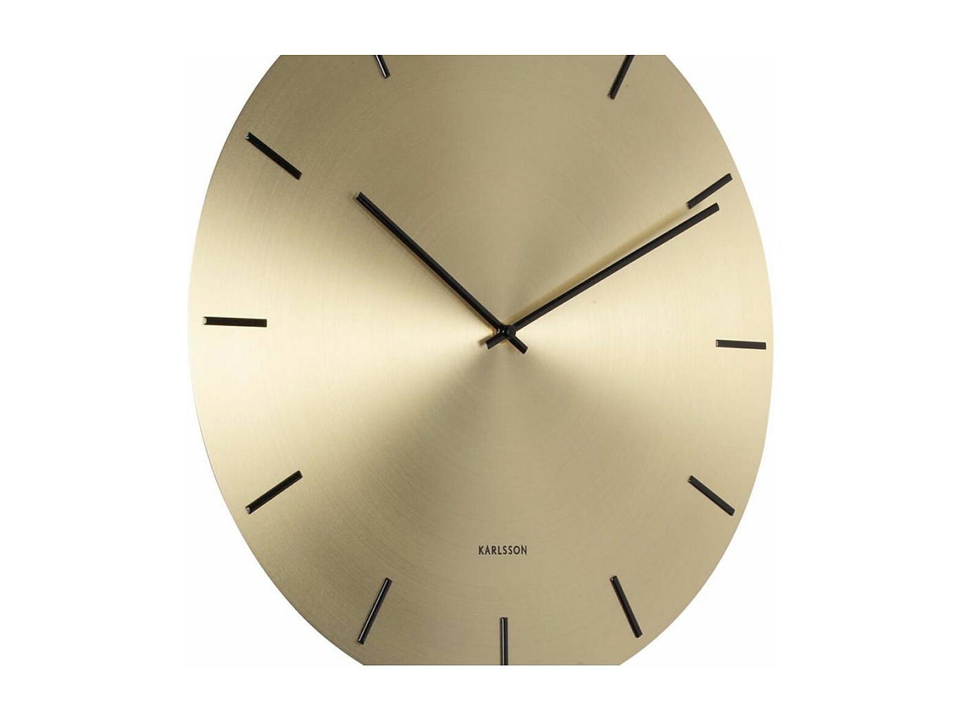 Reloj redondo de acero Impresionante 47 cm