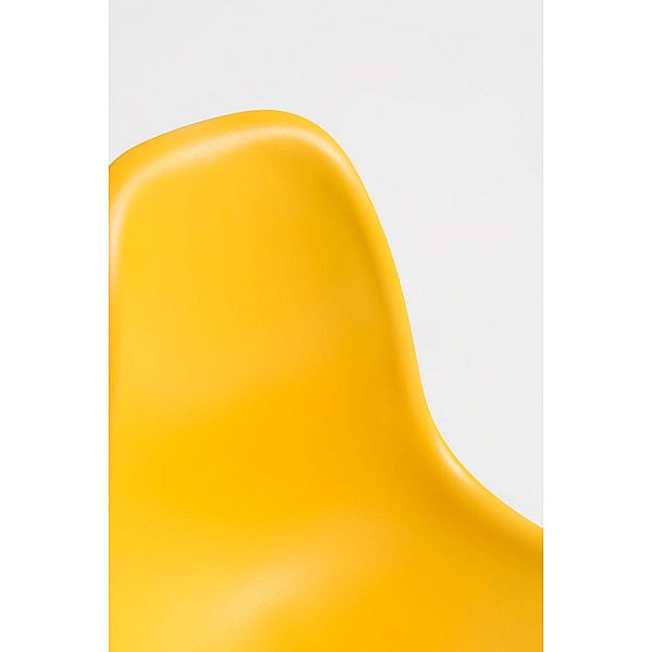 Pack 4 Sillas Tower Metálicas - Amarillo