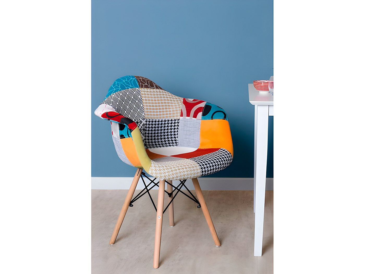 Silla Dau Patchwork - Patchwork Clear