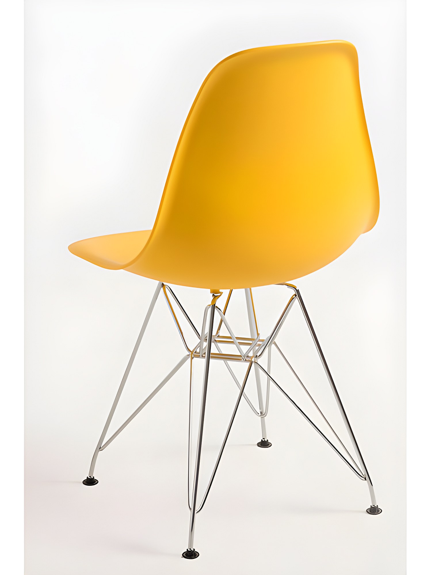 Pack 2 Sillas Tower Metálicas - Amarillo