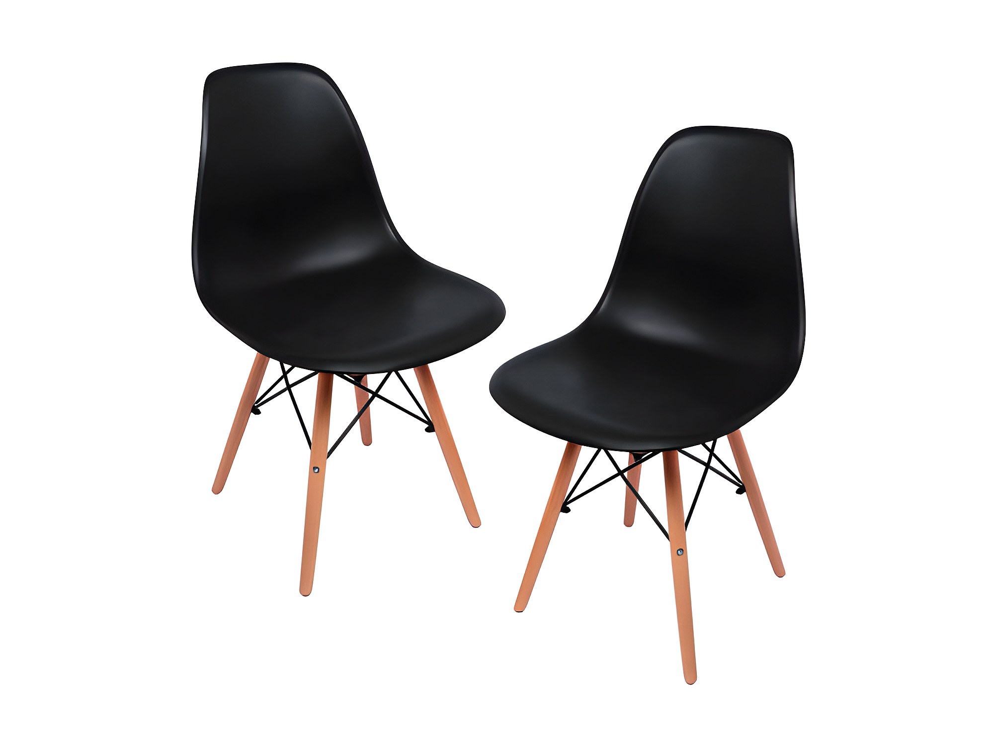 Pack 2 Sillas Tower One - Negro