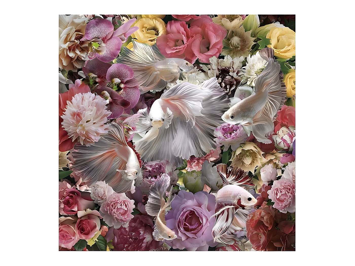 Photographie imprimée de FISH FIGHTER SIAM- SCHULLER