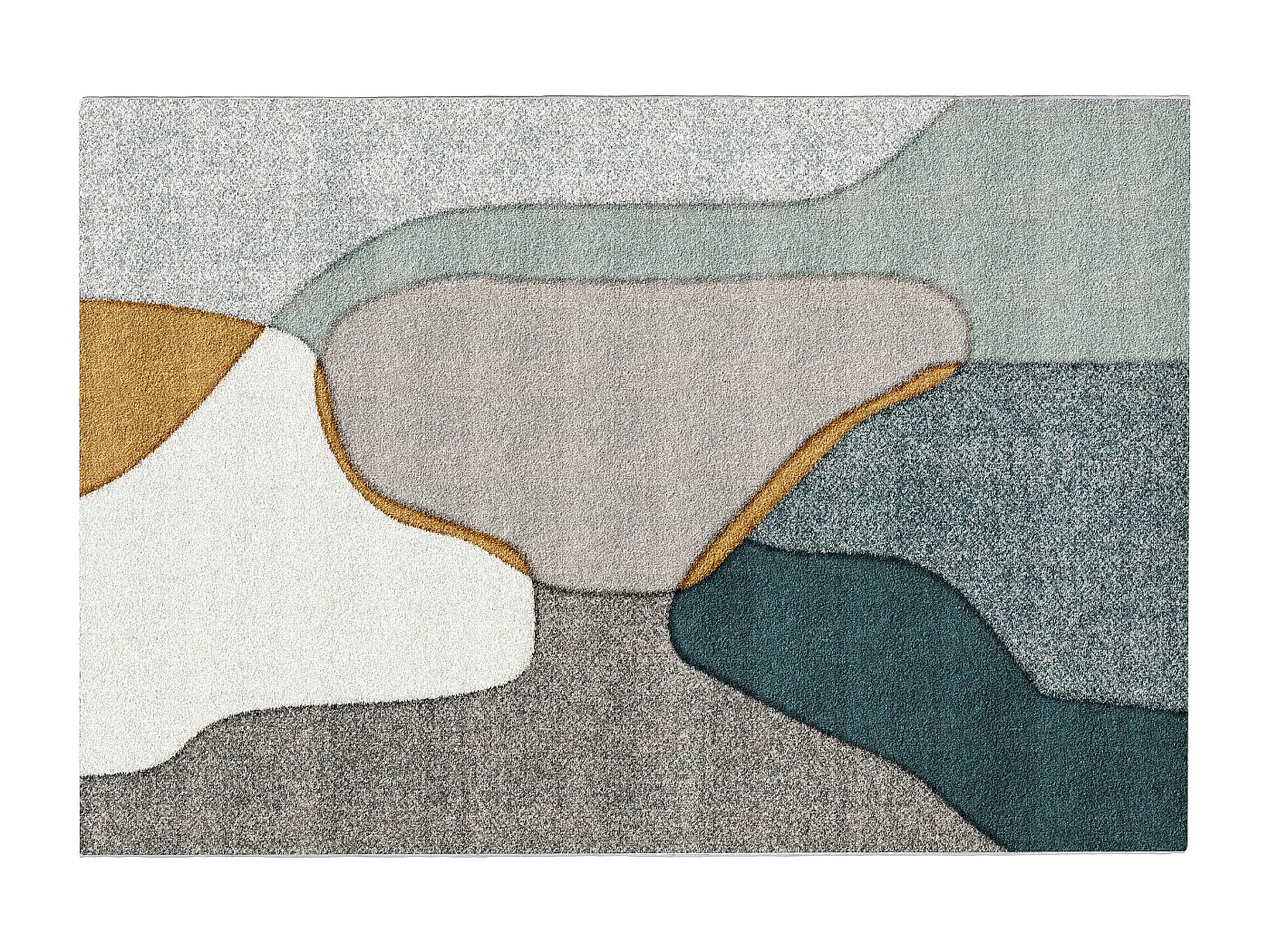 Tapete design com padrões abstratos - 160 x 230 cm - Multicolorido ...