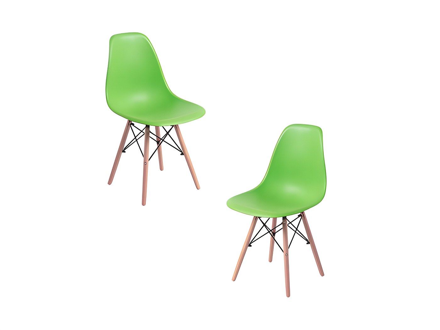 Pack 2 Sillas Tower Basic - Verde