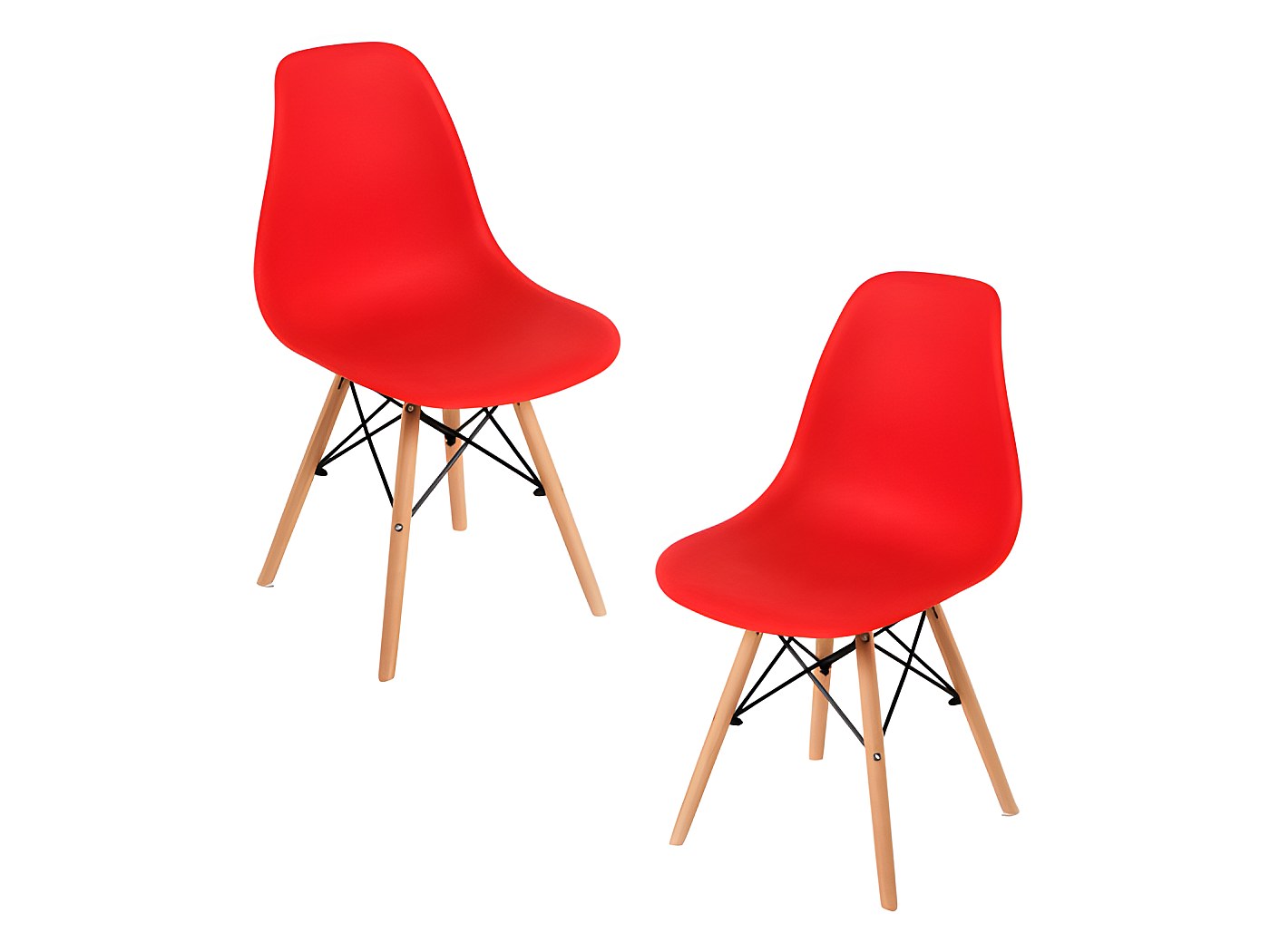 Pack 2 Sillas Tower Basic - Rojo