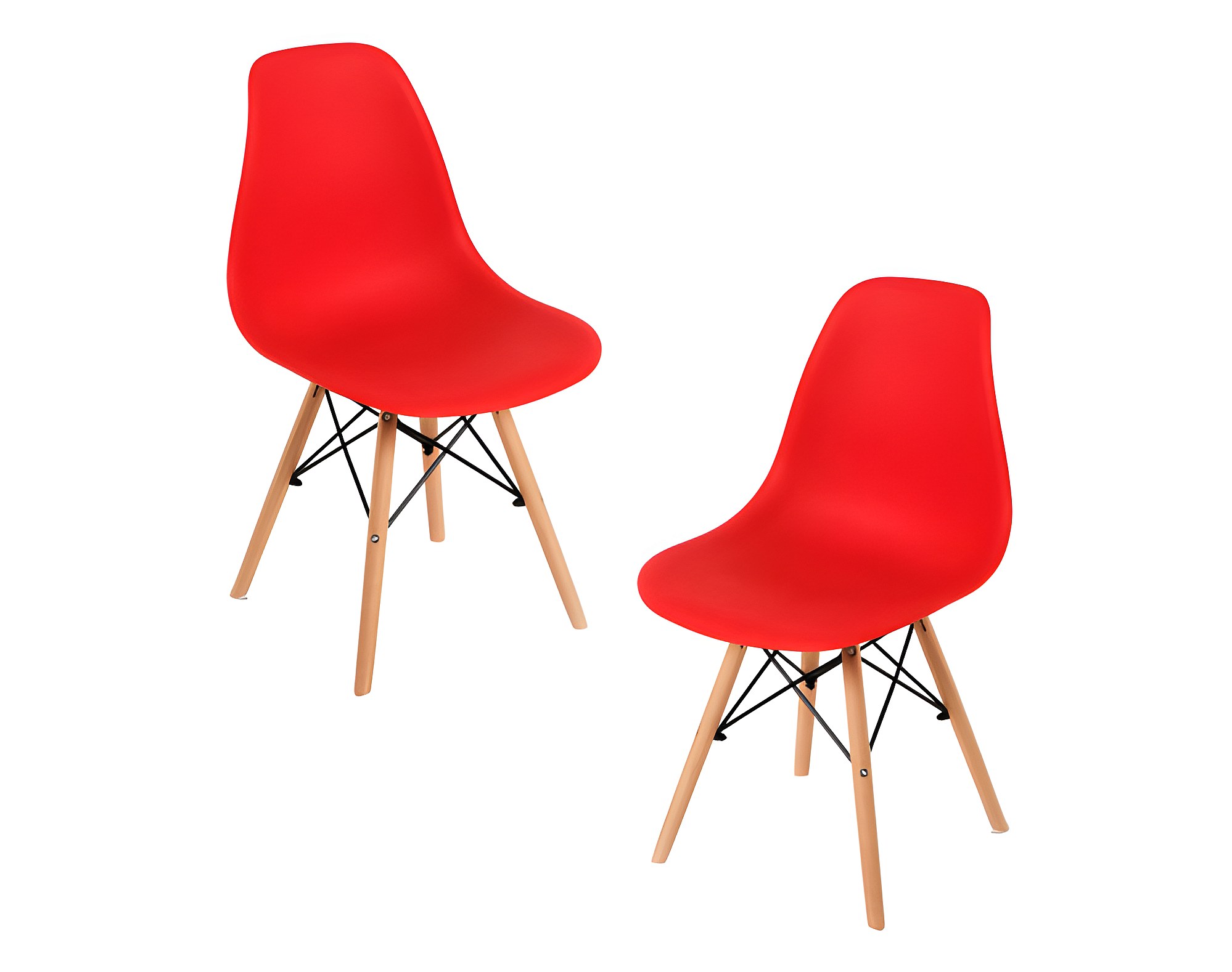 Pack 2 Sillas Tower Basic - Rojo