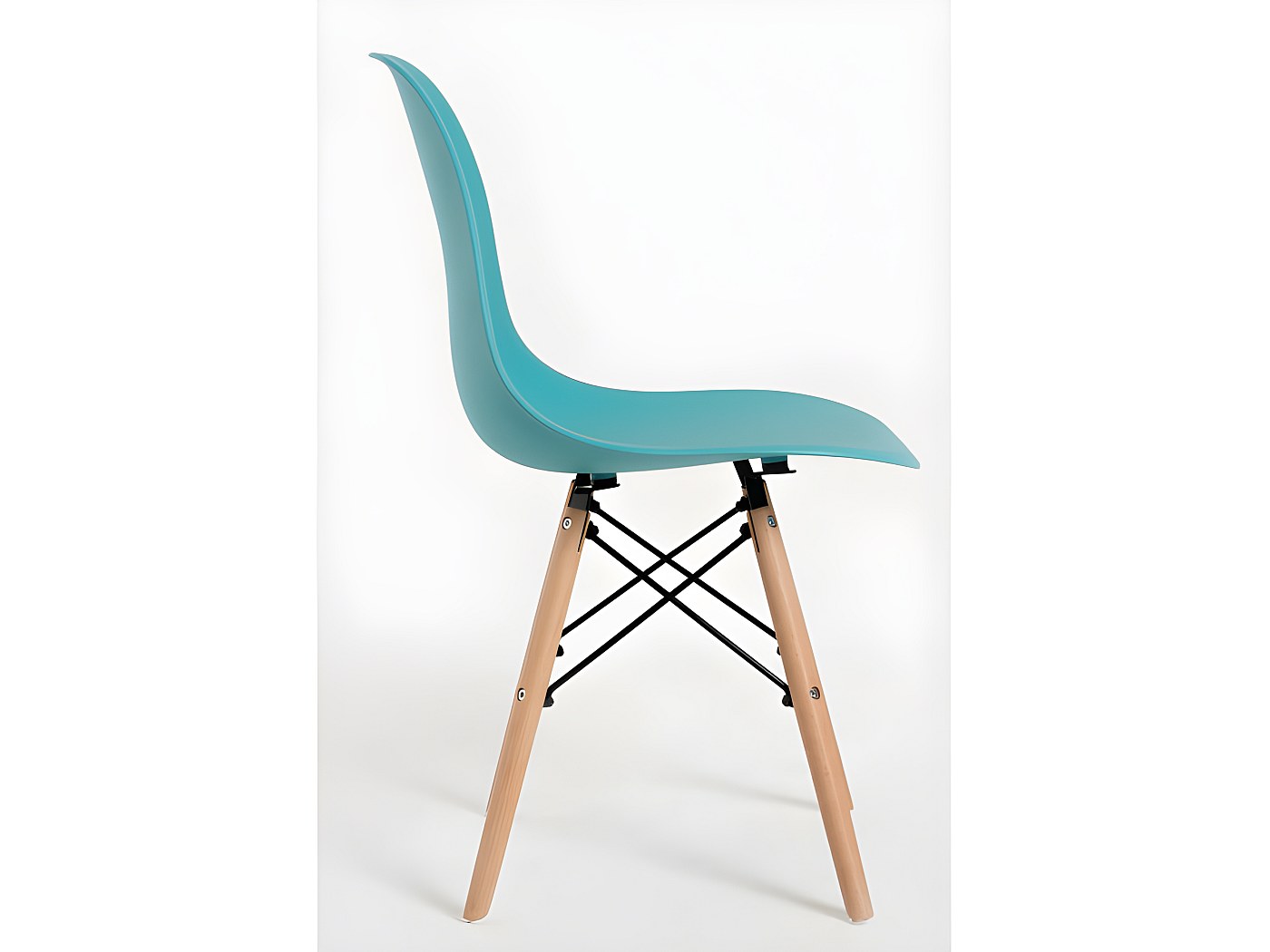 Pack 4 Sillas Tower Basic - Turquesa